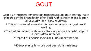 Gout | PPT