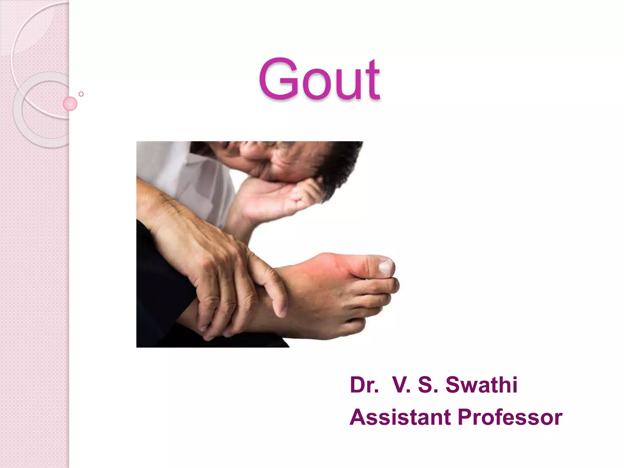 Gout | PPTX