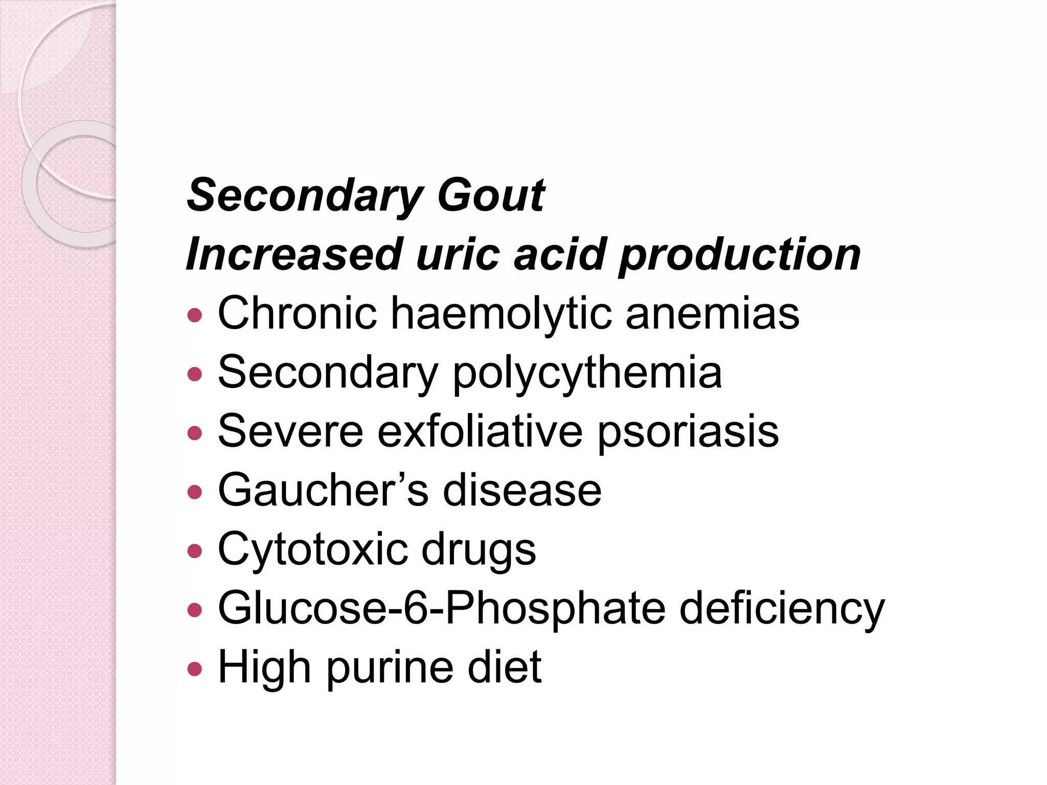 Gout | PPTX