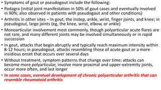 Gout | PPT