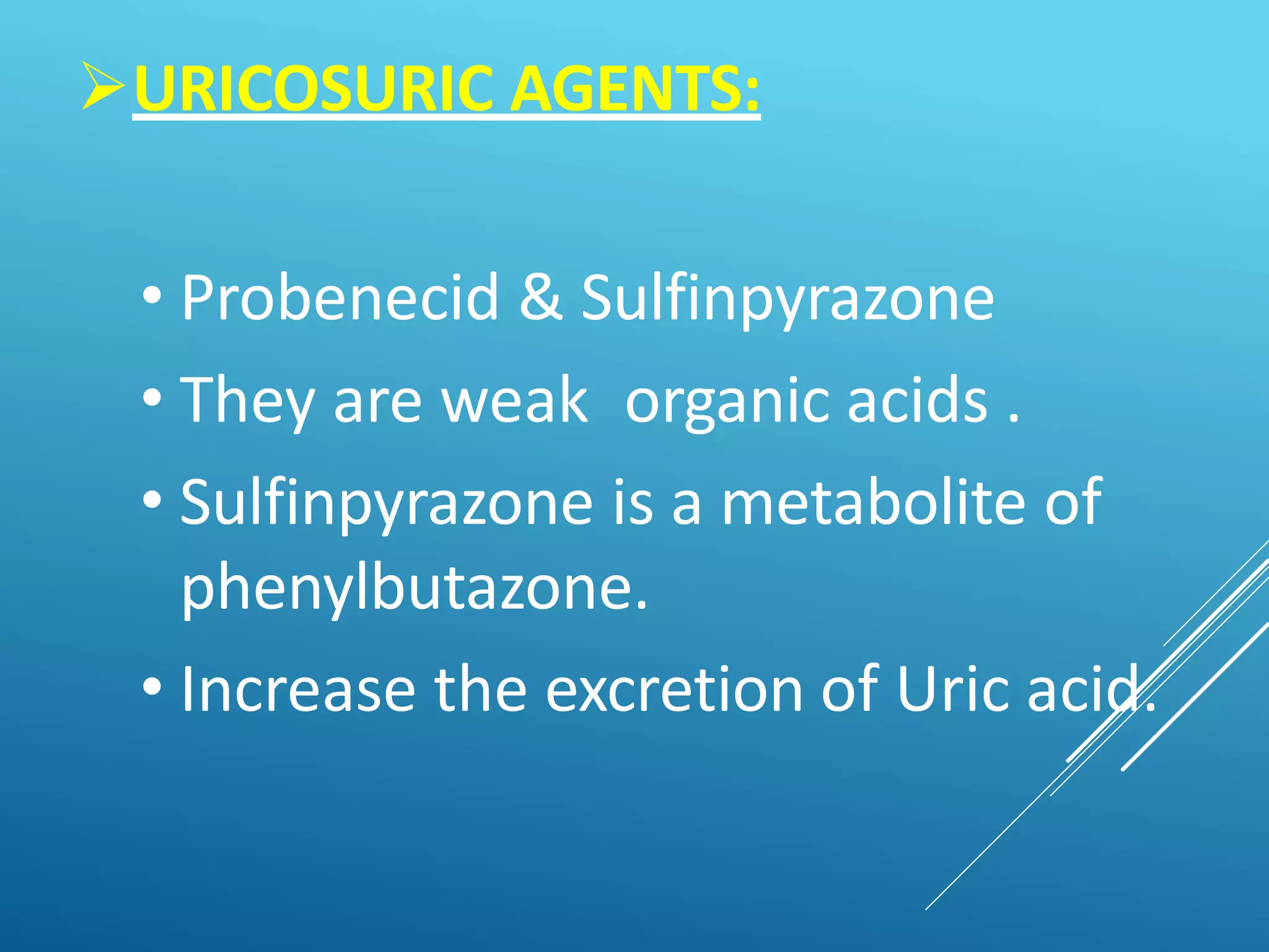 Gout - Clinical features , diagnosis and management | PPTX