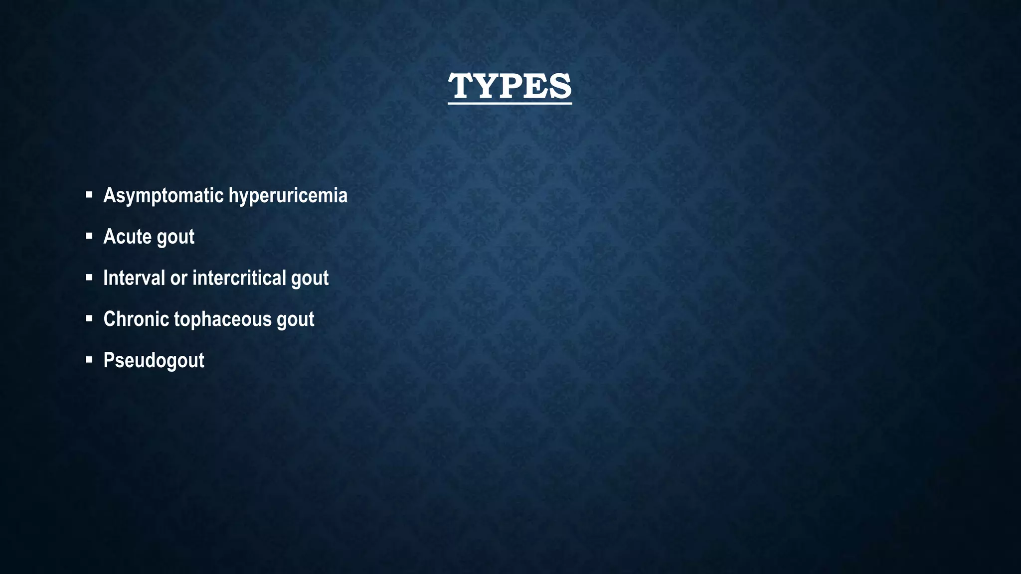 Gout // WHAT IS GOUT | PPTX