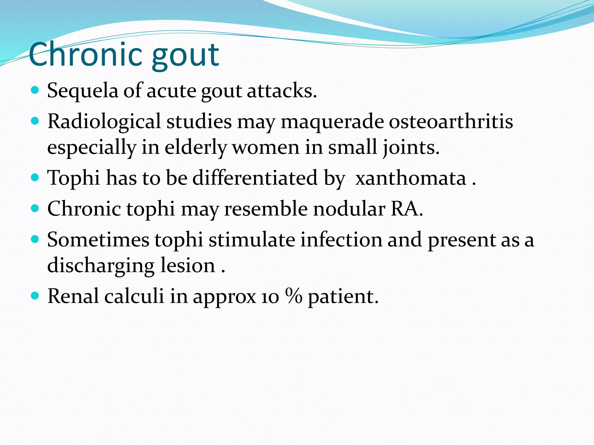 Gout | PPTX