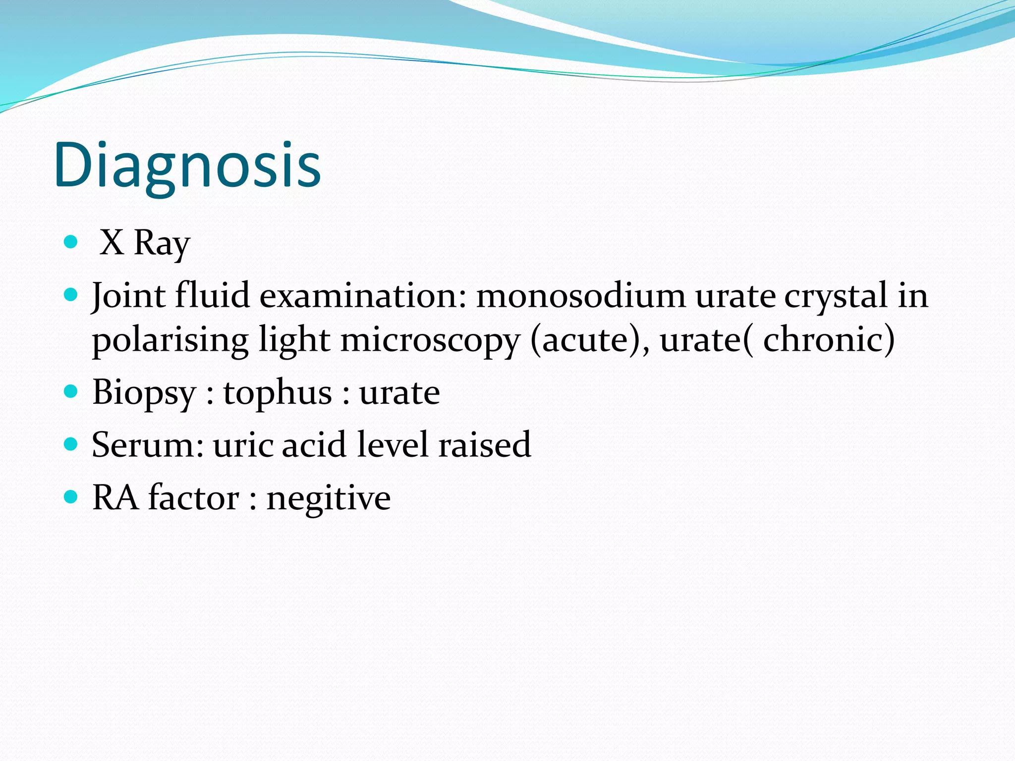 Gout | PPTX