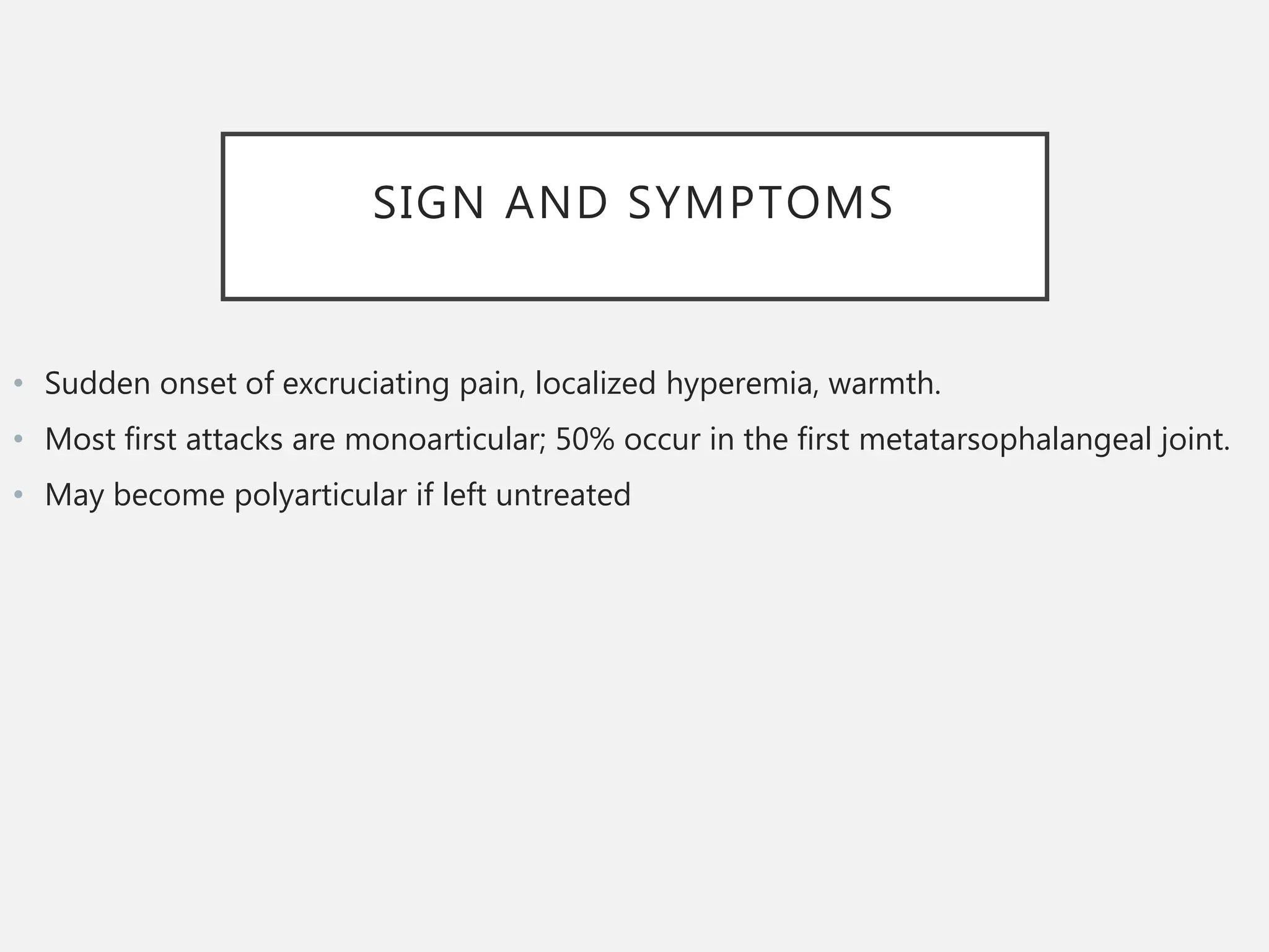 Pathophysiology of Gout | PPTX