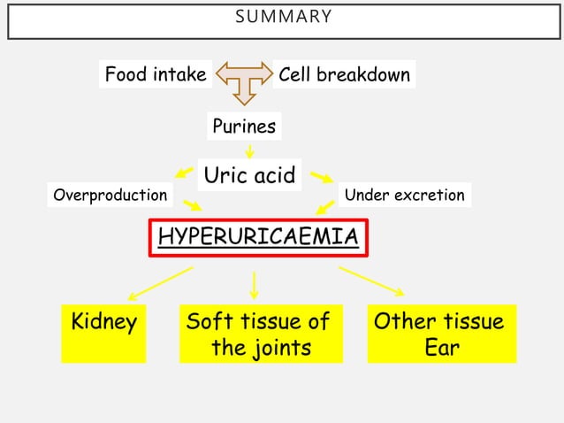 Pathophysiology of Gout | PPTX | Endocrine and Metabolic Diseases ...