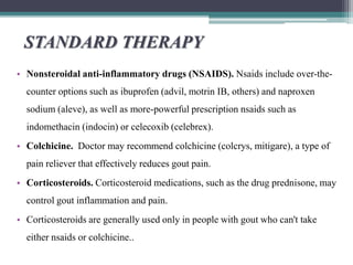 Gout | PPTX