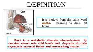 GOUT | PPTX