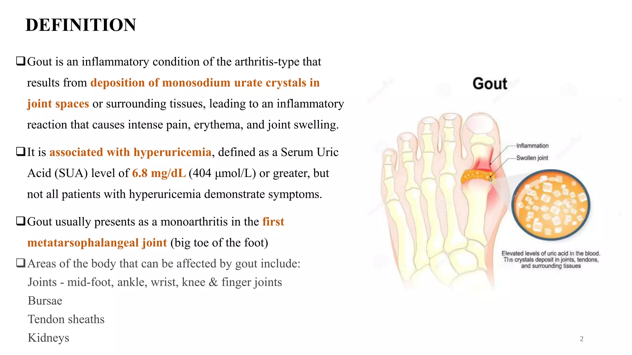 GOUT | PPTX