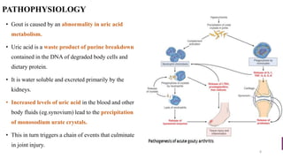 GOUT | PPTX | Bone and Joint Conditions | Diseases and Conditions