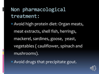 gout-causes and treatment modalities.pptx