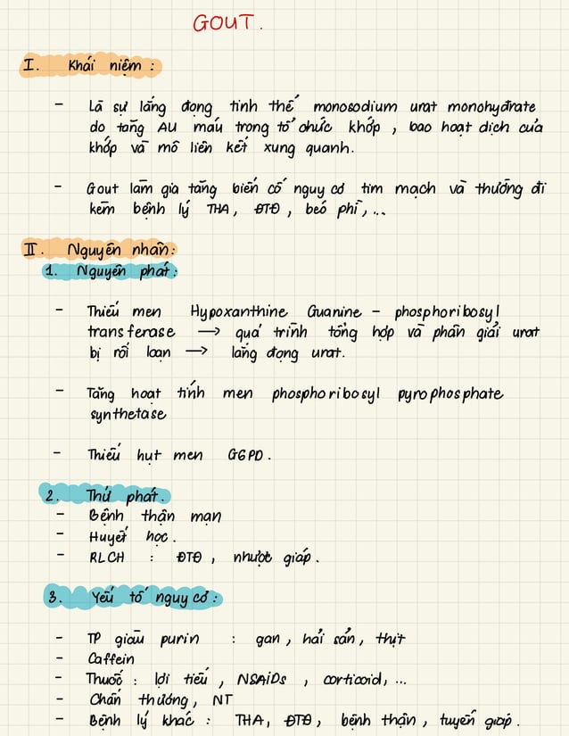 Gout.pdf. Gout cấp tính và gout mạn tính. | PDF