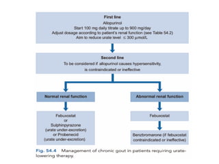 Gout.PHARMACOTHERAPEUTICS PRESENTATION 1 | PPTX