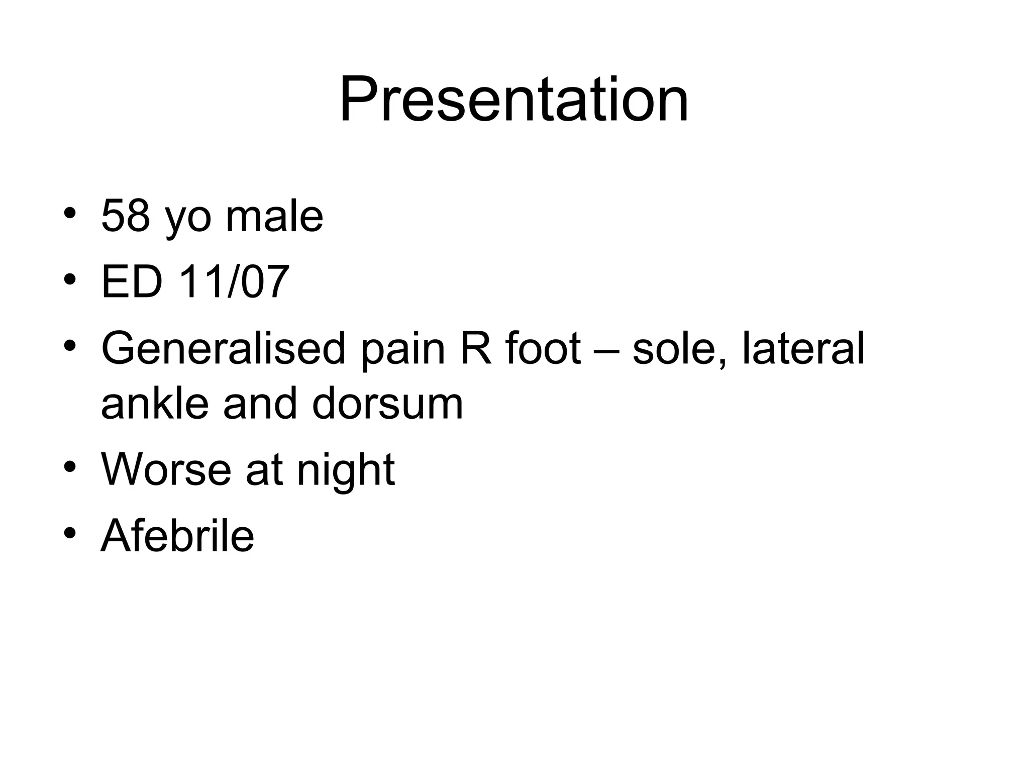 Gout case presentation | PPT