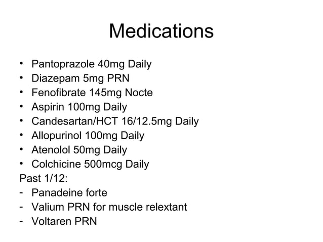 Gout case presentation | PPT