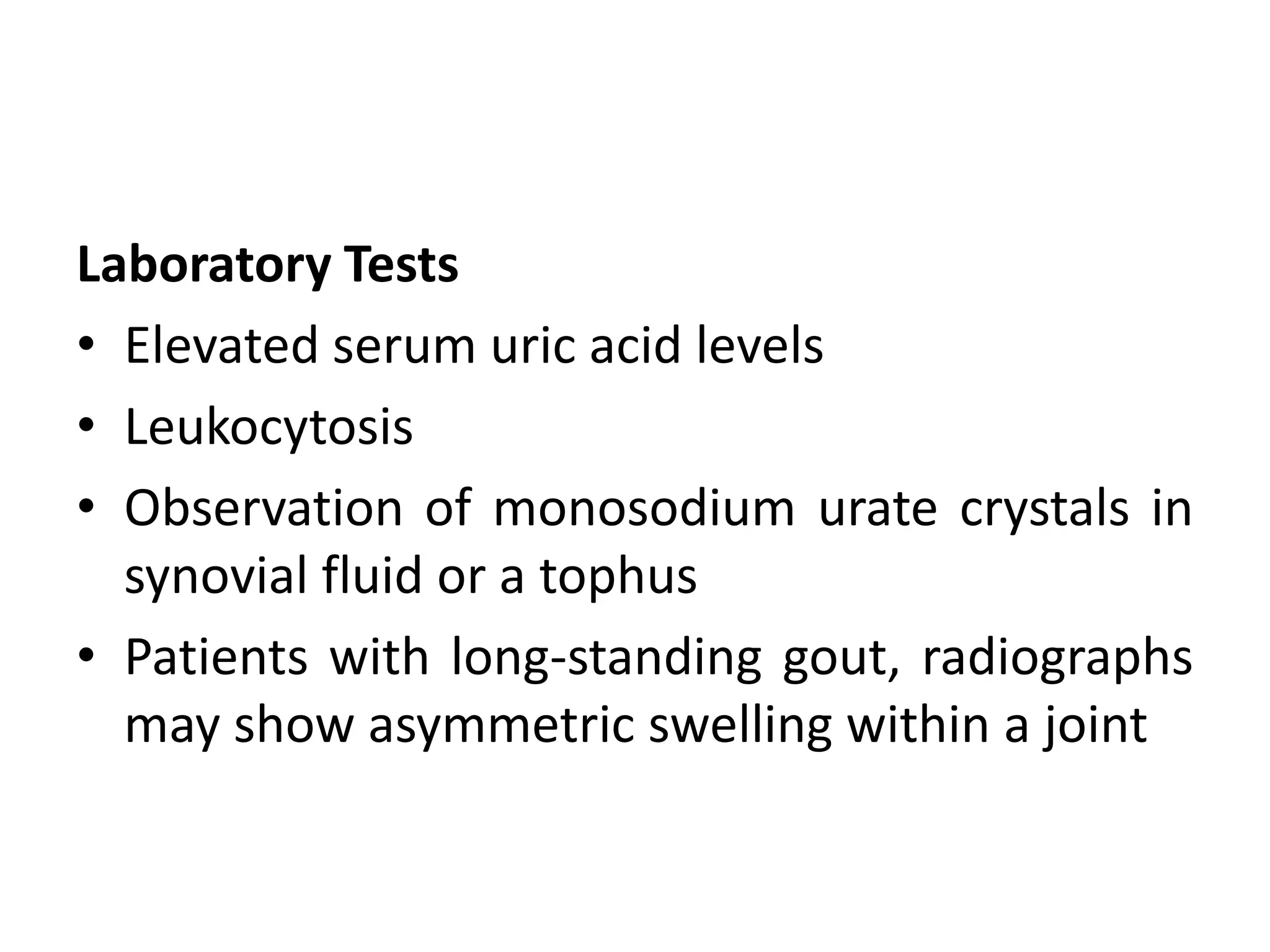 Hyperuricemia, Gout and Gouty Arthritis - Dhaval Joshi | PPTX