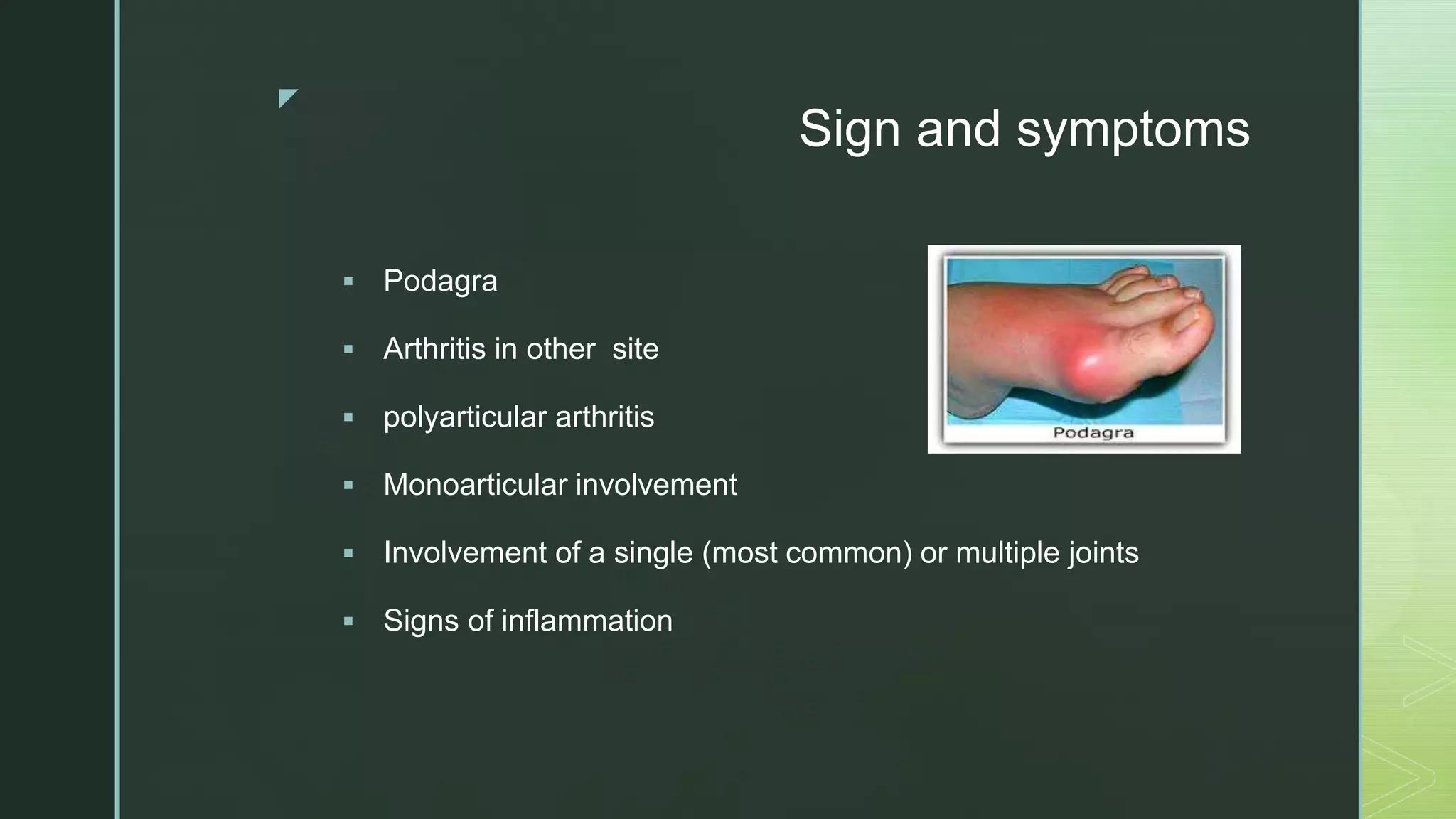 Gout presentation auto metabolic disorder | PPTX