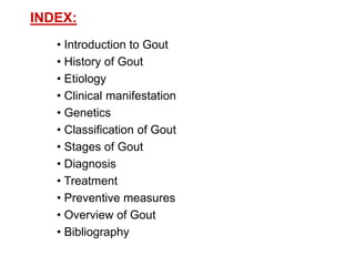 GOUT | PPT