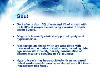 Gout Summery Updated 2020 American College Of Rheumatology Guideline | PDF