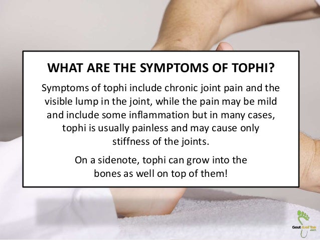 Gout and Tophi