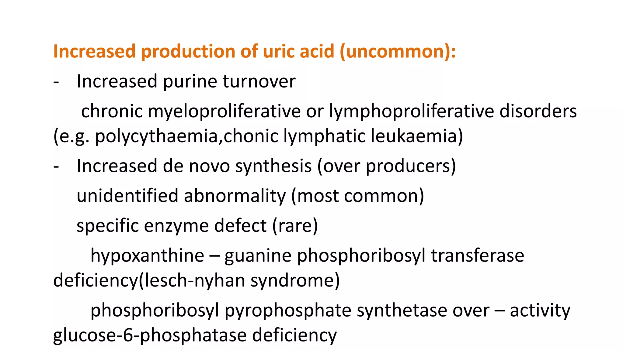 Gout arthritis - comprehensive ppt | PPTX