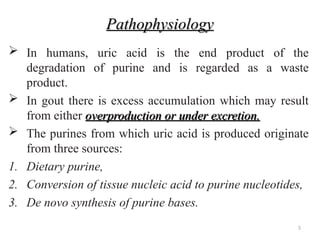 "Comprehensive Overview of Gout: Pathophysiology, Diagnosis, and ...