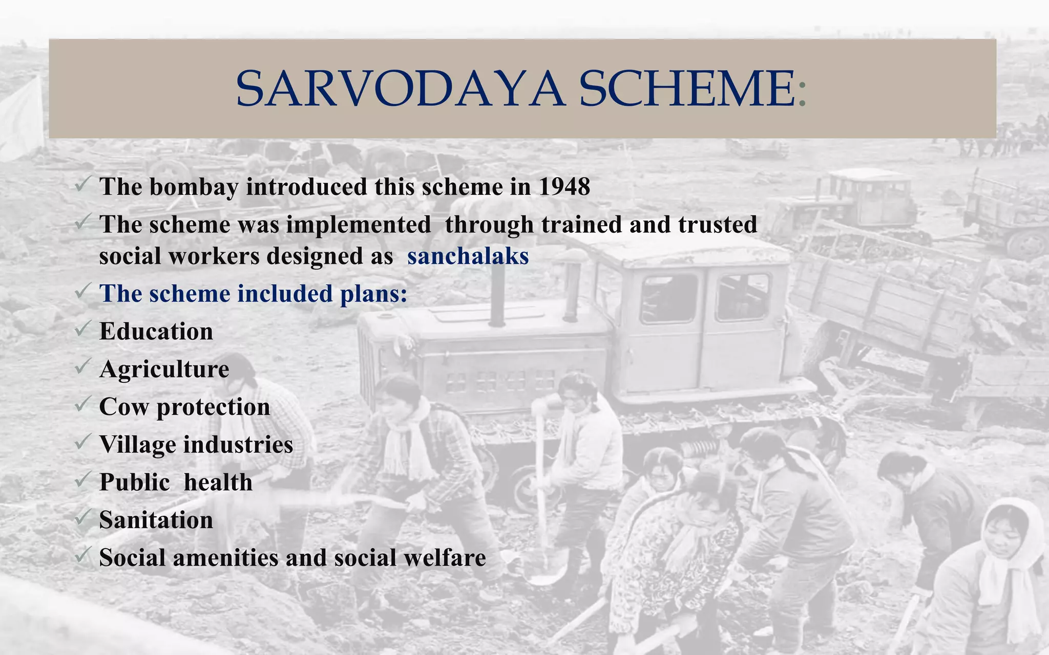 rural reconstruction BEFORE AND AFTER INDEPENDENCE AND SCHEMES | PPTX