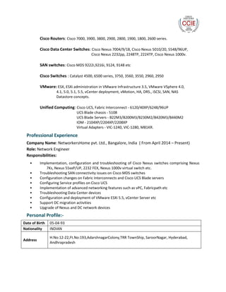 Goutham-Profile | PDF