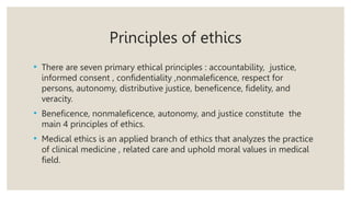 Principal ethics | PPTX