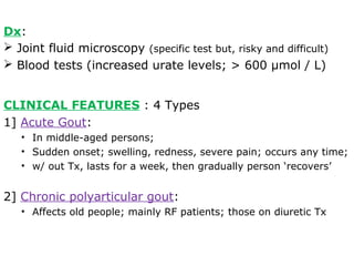 Gout in a nutshell | PPT