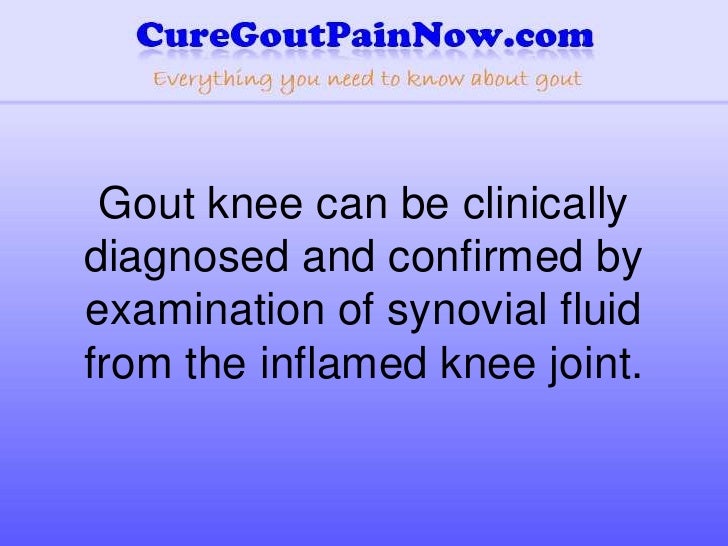 Gout Knee