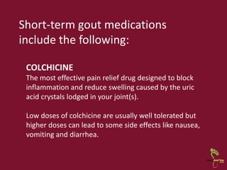 Gout Medications | PPTX