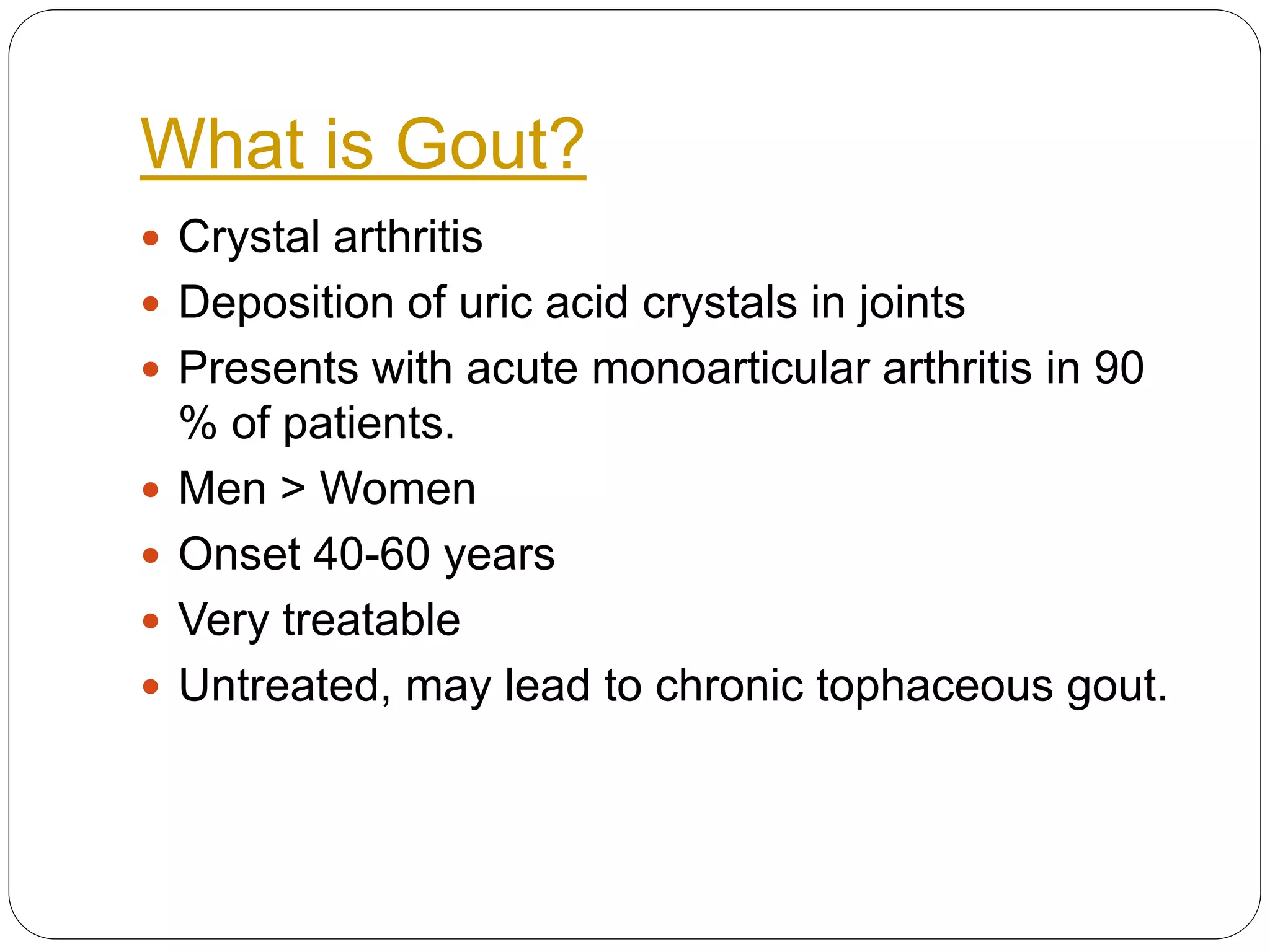 Gout pain medication | PPTX