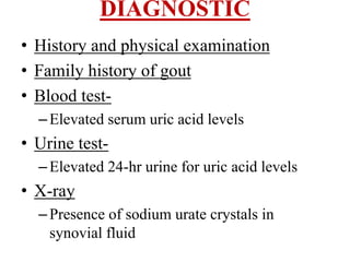 Gout ppt | PPTX