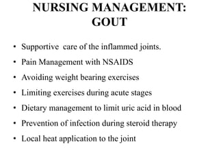 Gout ppt | PPTX