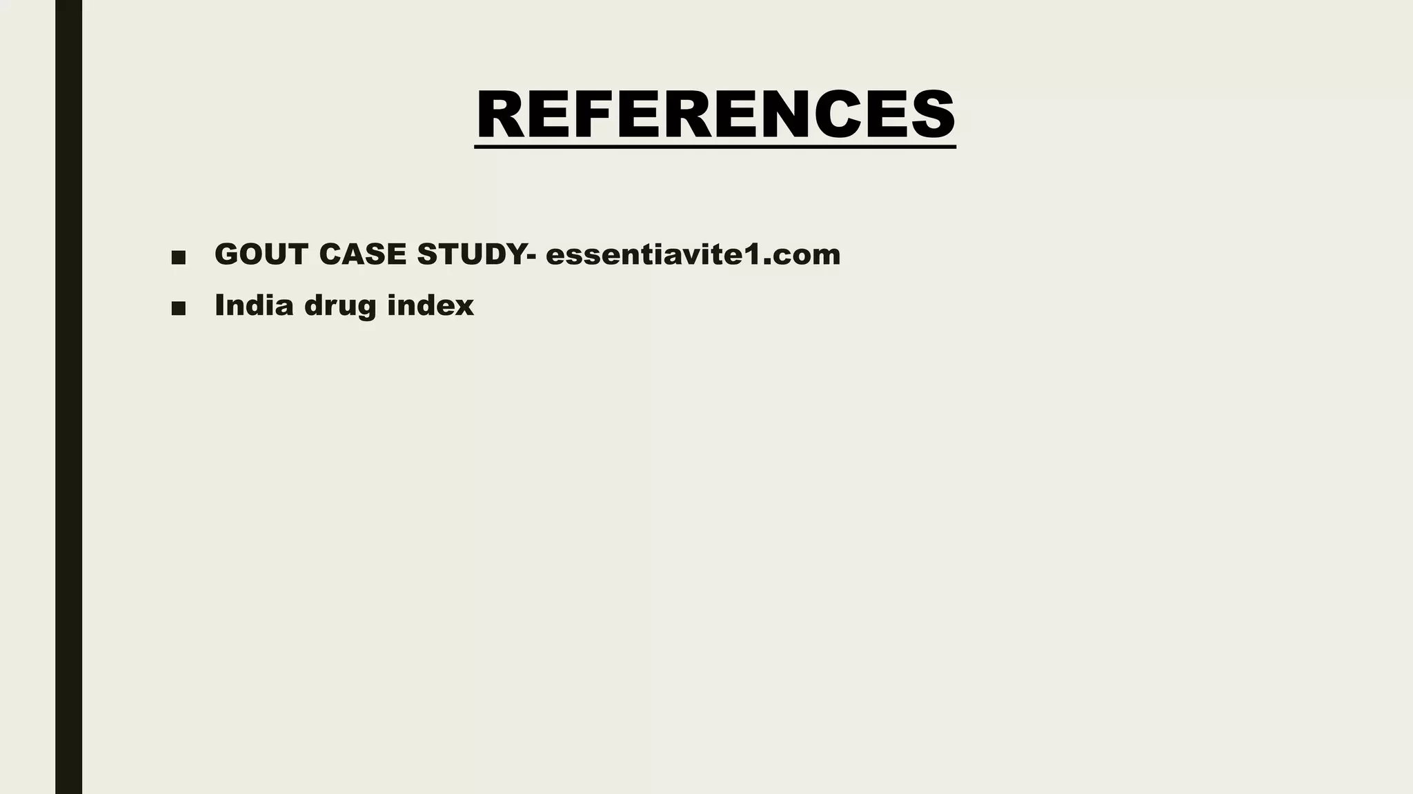 GOUT SOAP FORMAT CASE PRESNTATION. | PPTX