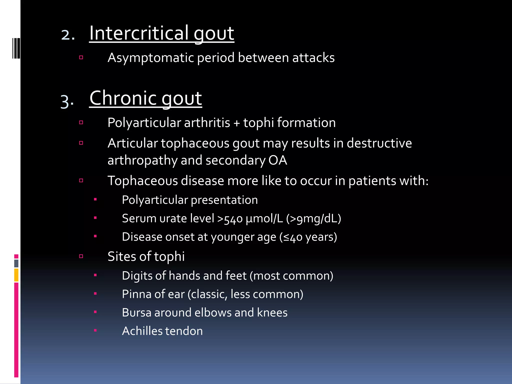 Gout presentation | PPTX