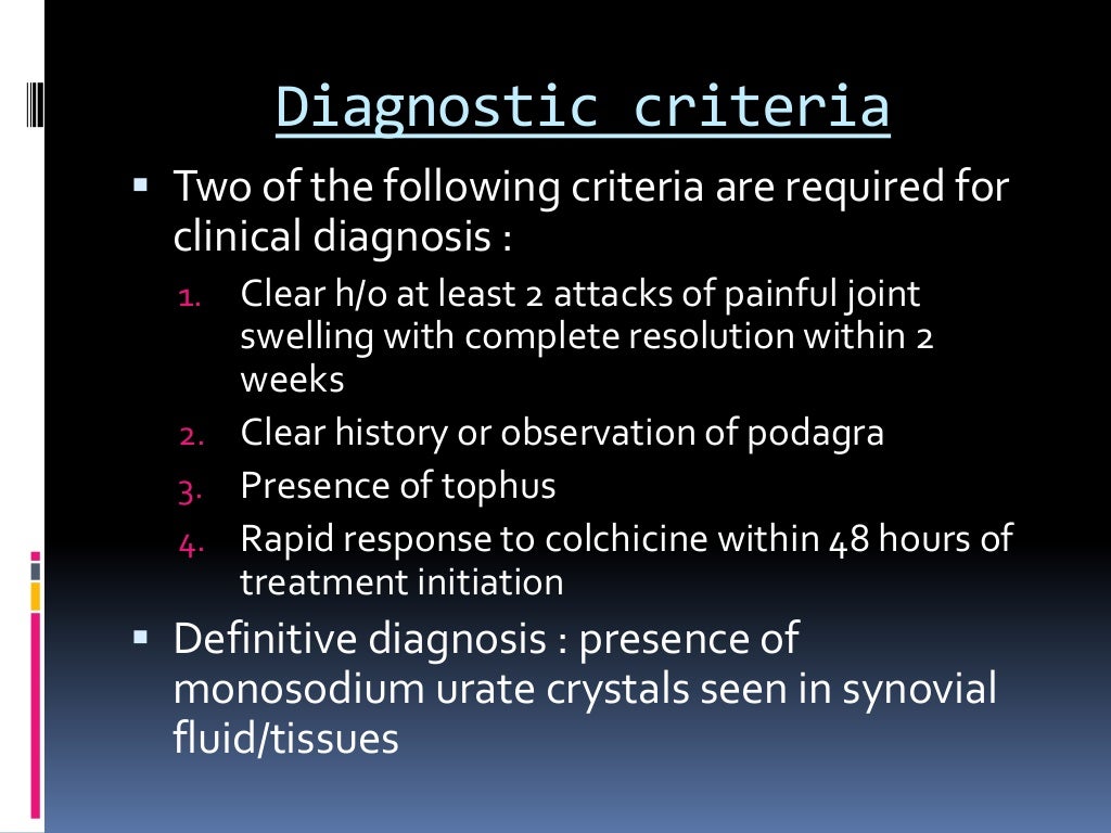 Gout Presentation