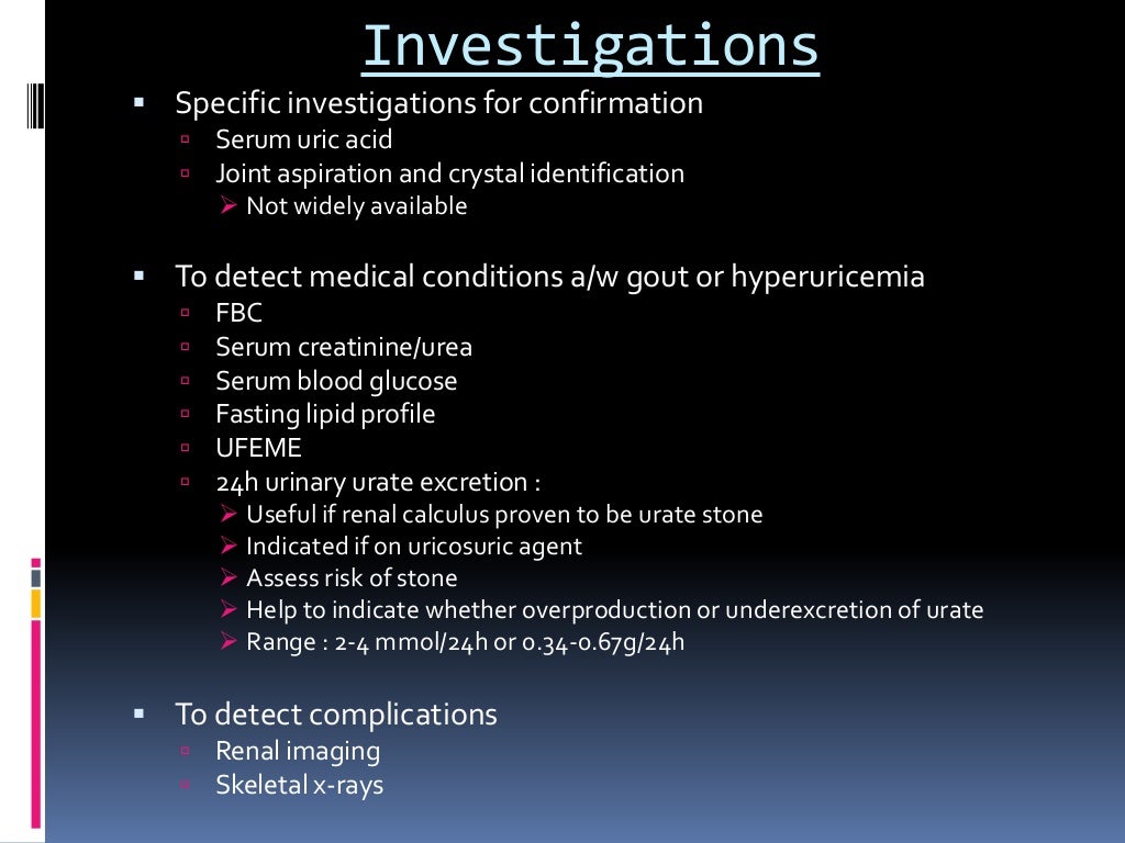 Gout Presentation