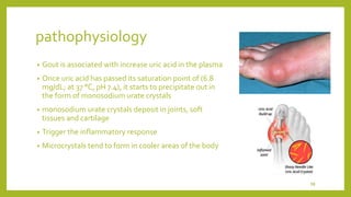 Gout ppt | PPTX