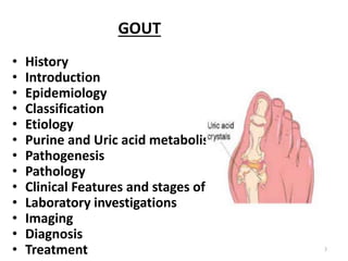 Gout and pseudo gout | PPT