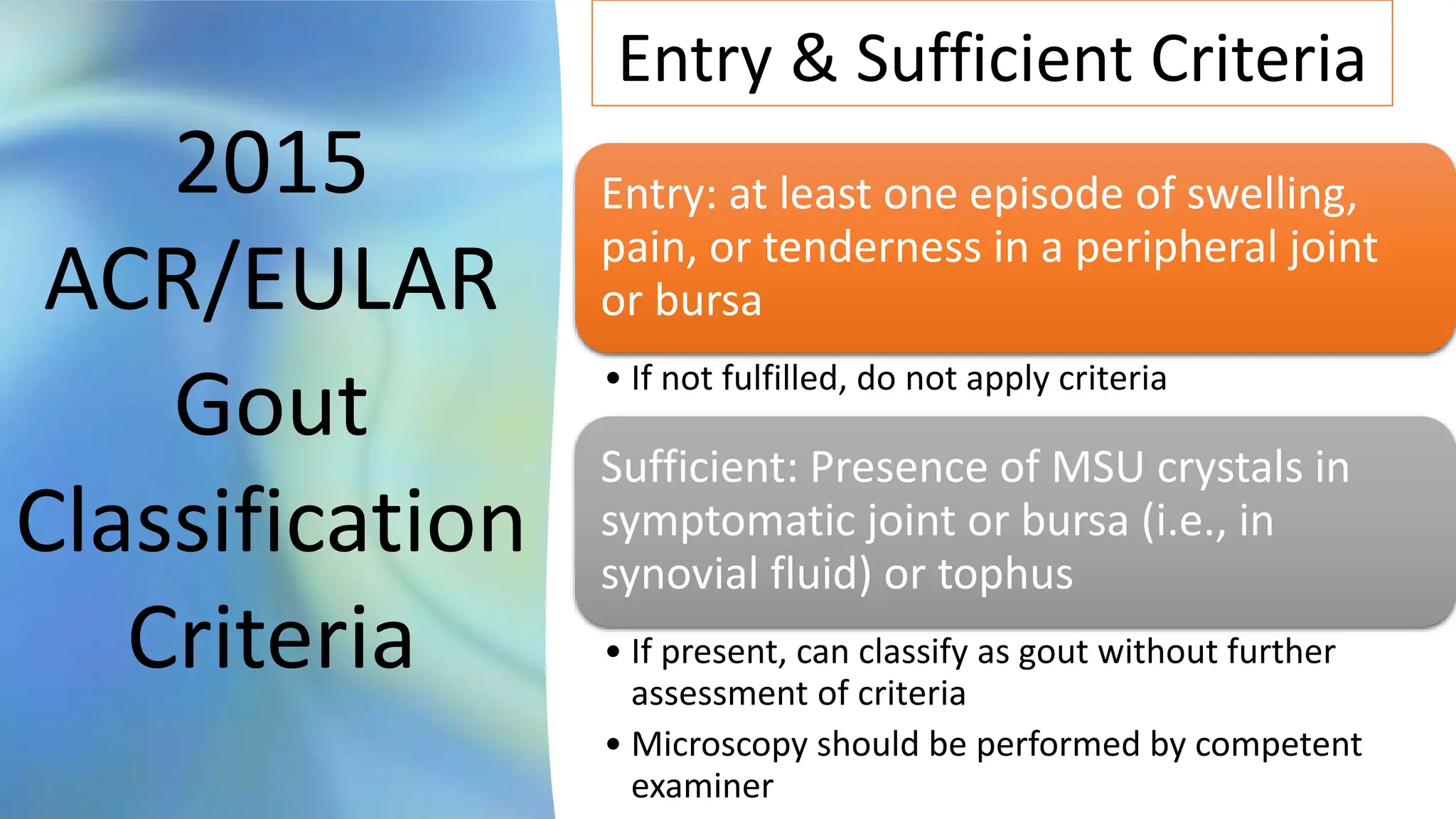 GOUT UPDATE AHMED YEHIA 2024, case based approach with application of ...