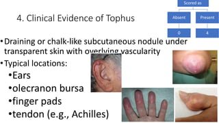 GOUT UPDATE AHMED YEHIA 2024, case based approach with application of ...