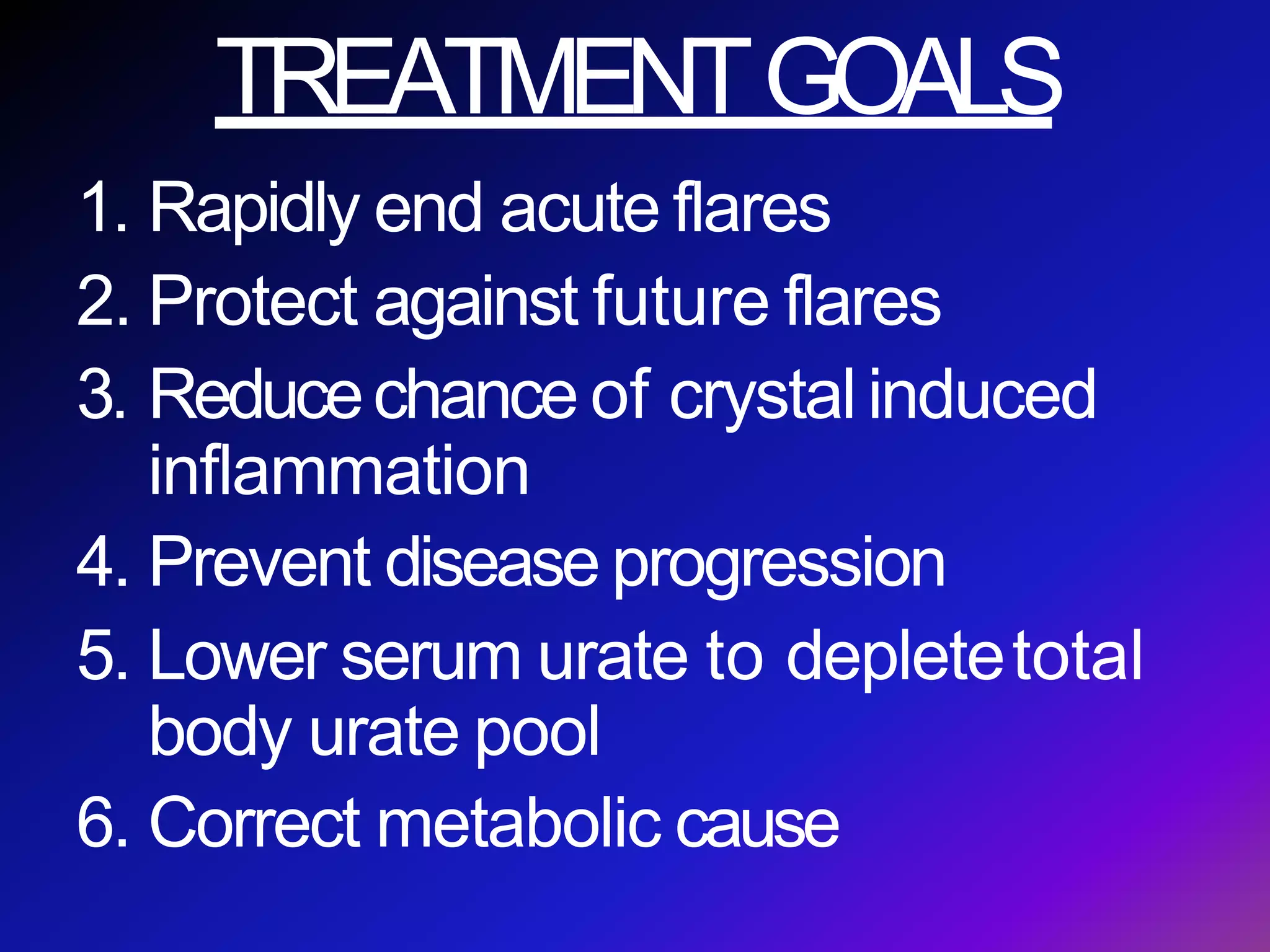 Gouty arthritis | PPTX