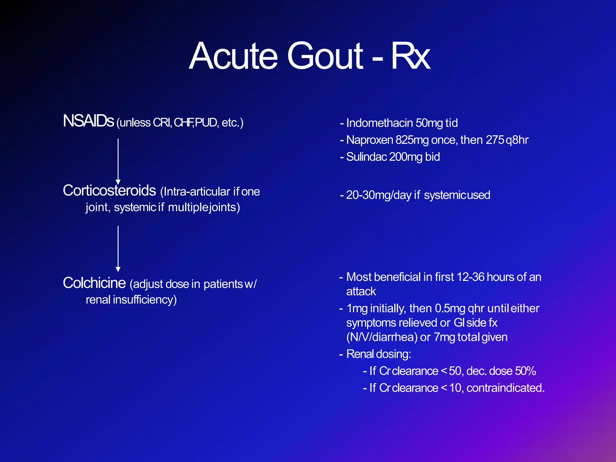 Gouty arthritis | PPTX