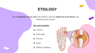 GOUTY ARTHRITIS.pptx