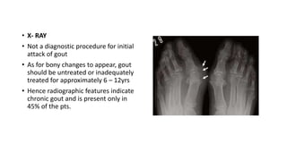 Gout | PPTX