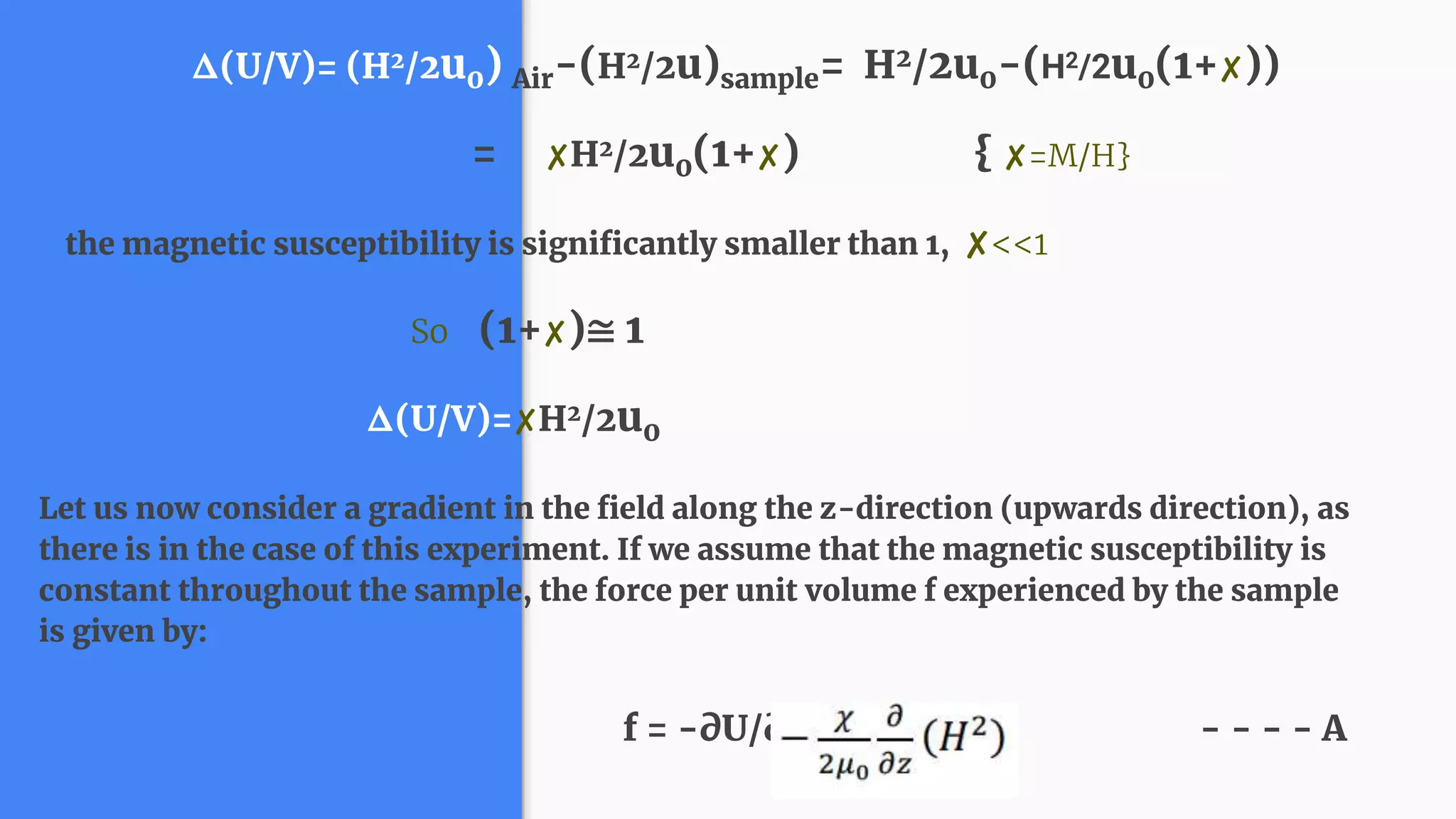 Gouy's method of magnetic susceptibility | PPTX