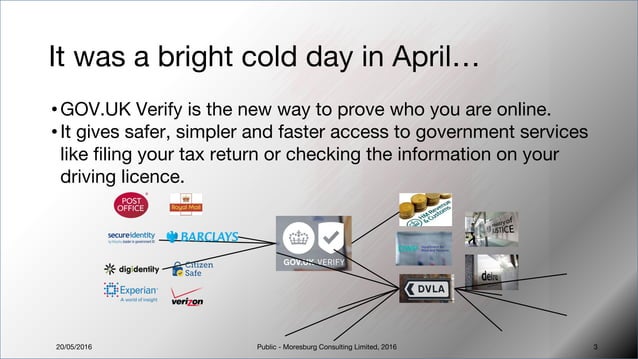 Gov.uk Verify - The Journey So Far | PPT