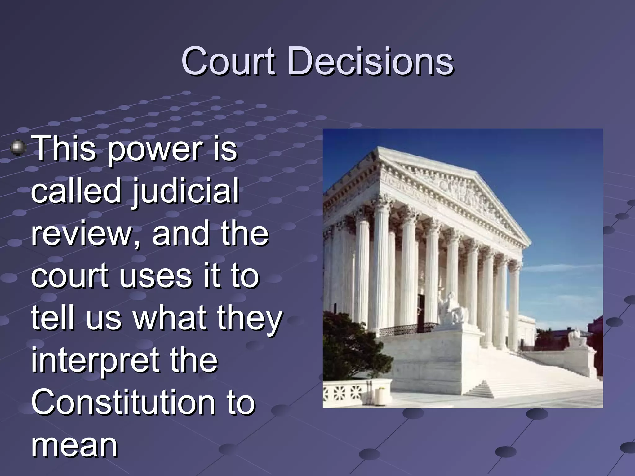 Constitution of the United States of America | PPT | Law